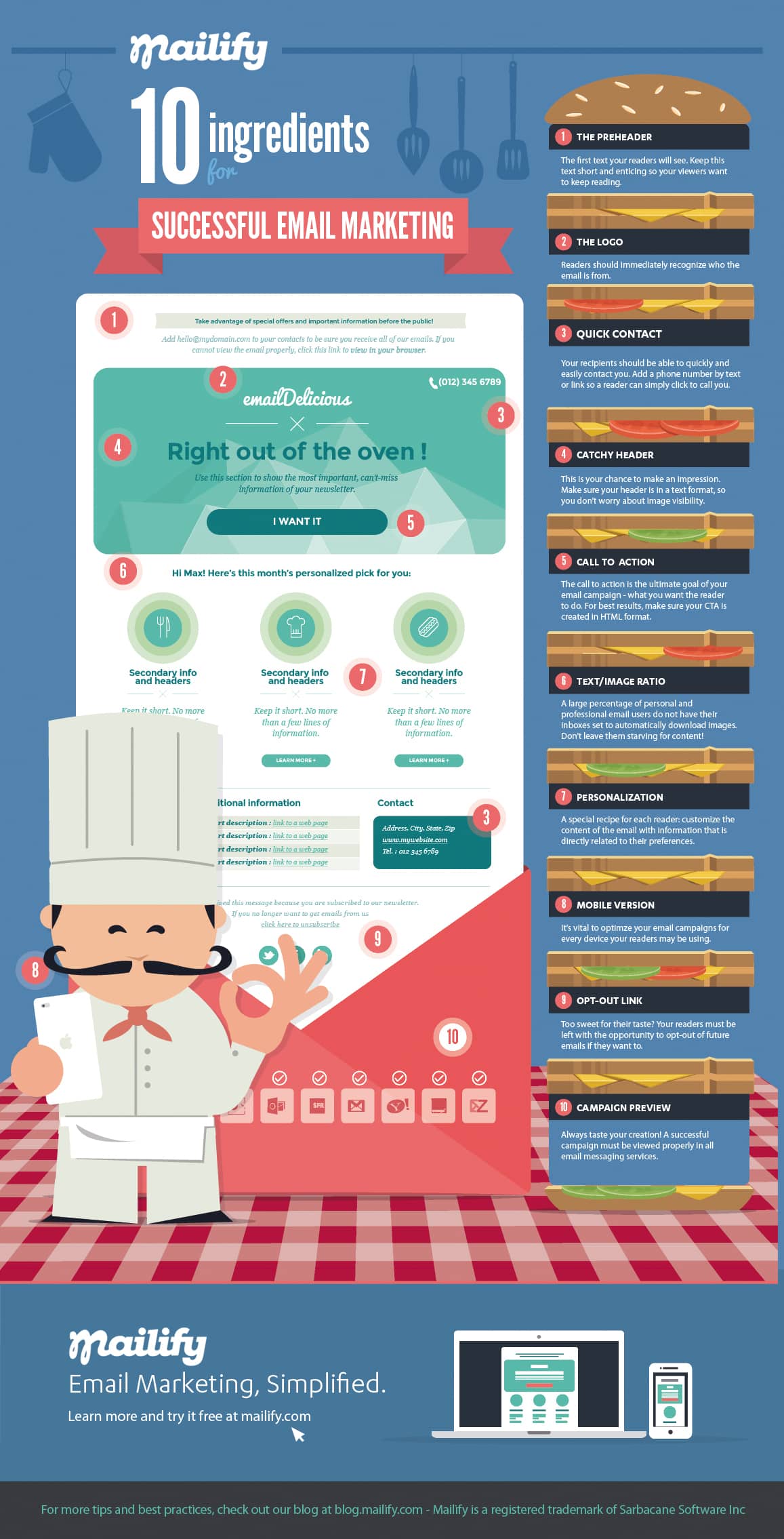 10 Ingredients for a Successful Email Marketing Campaign (Infographic ...
